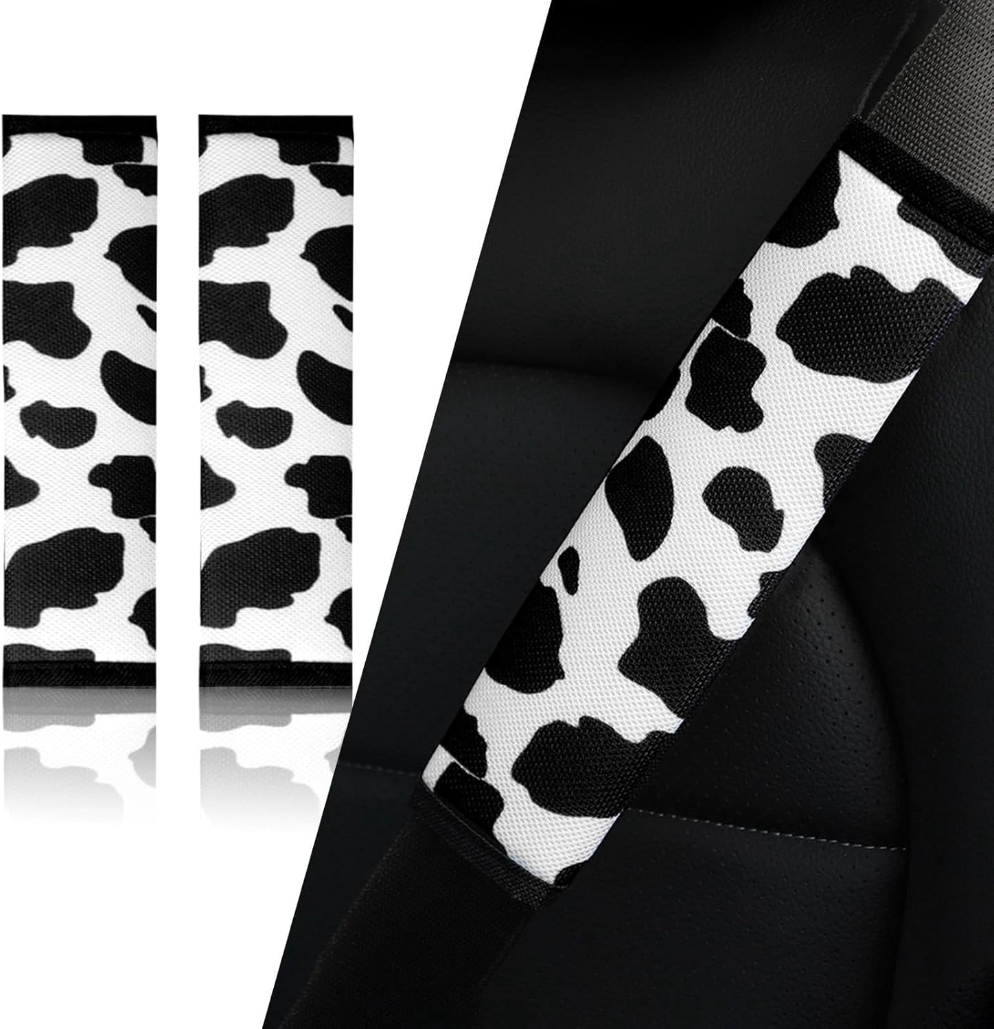 2 Pcs Car Seat Belt Pad Cover - Breathability Vehicles Safety Seatbelt ...