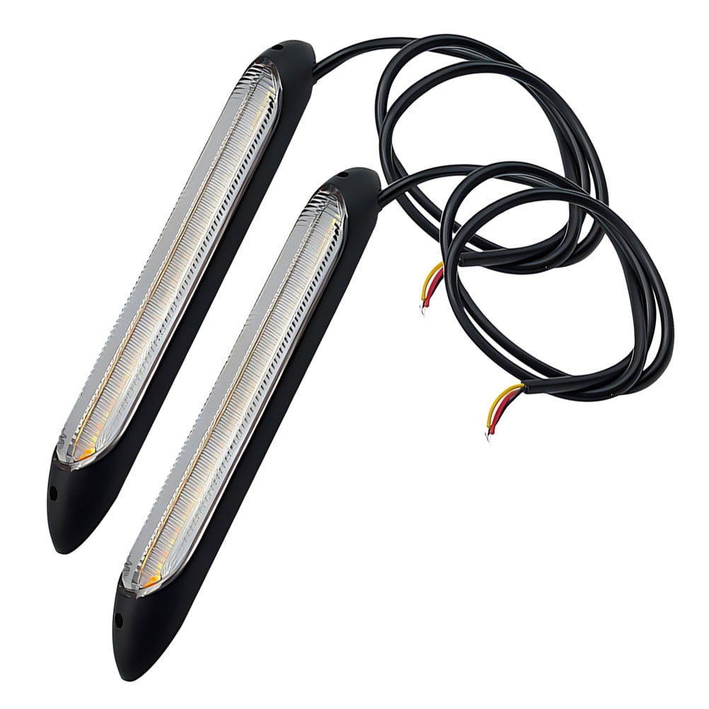 2pcs Universal Car Turn Light Practical Car Lamp Strip Vehicle Light ...