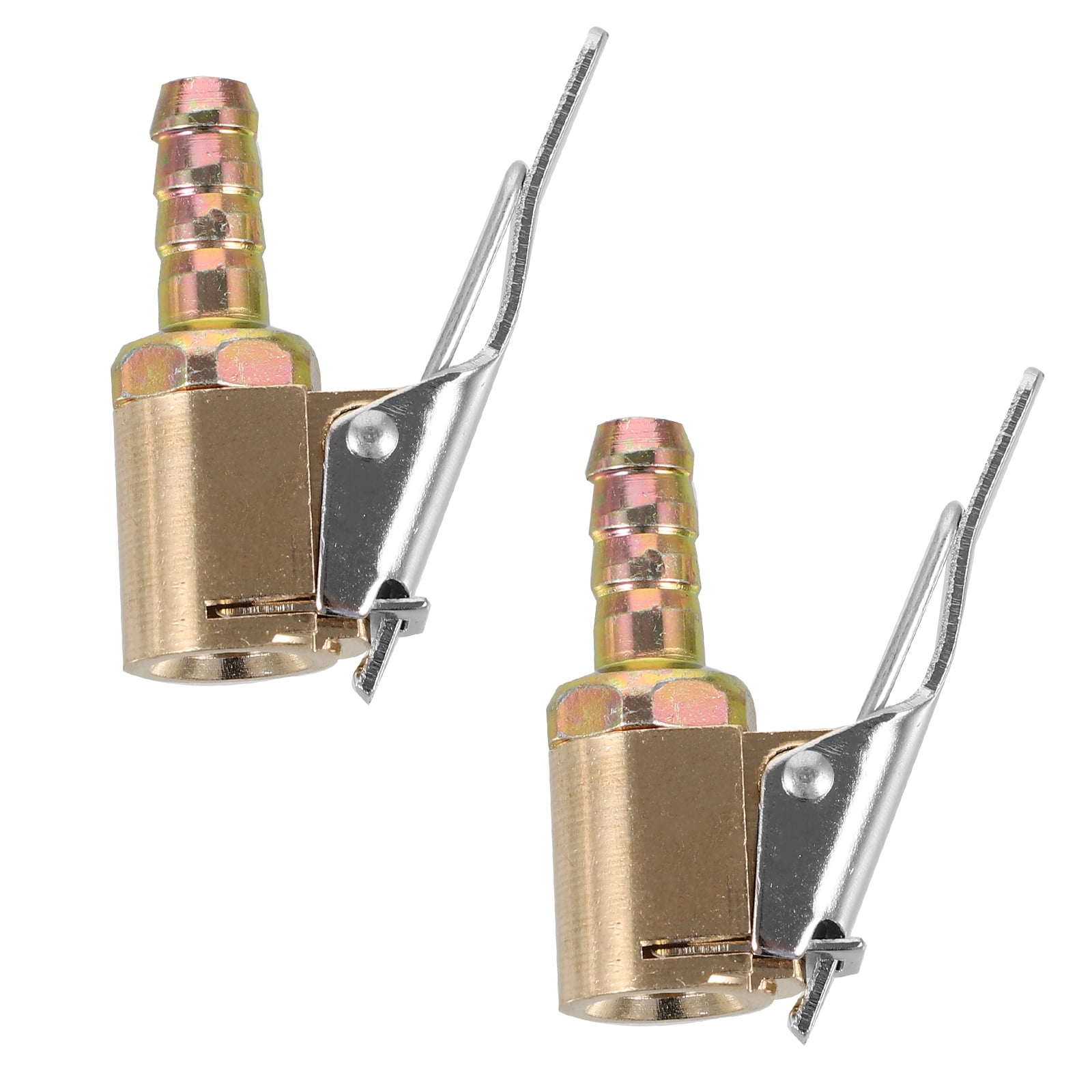 NIAIZEK Air Chuck Tire Inflator Nozzle Clips Copper 2Pcs for Car ...