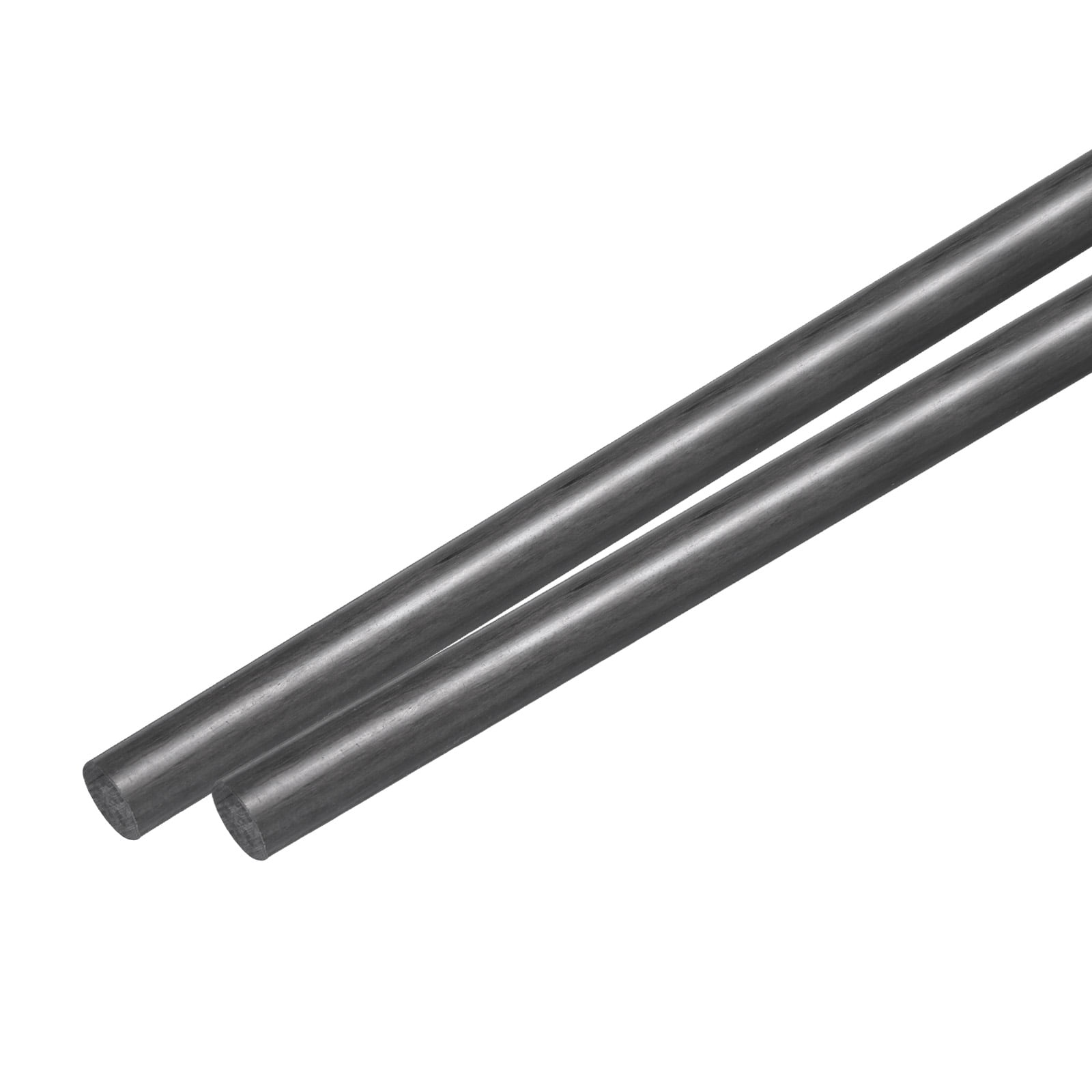 2 Pcs Carbon Fiber Rod 12mm x 200mm for RC Plane DIY Tool Wing Tube ...