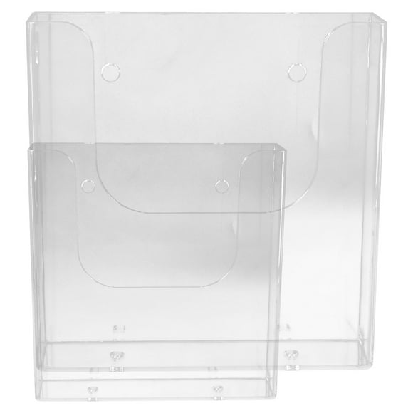 Acrylic Wall Mount Document Holders