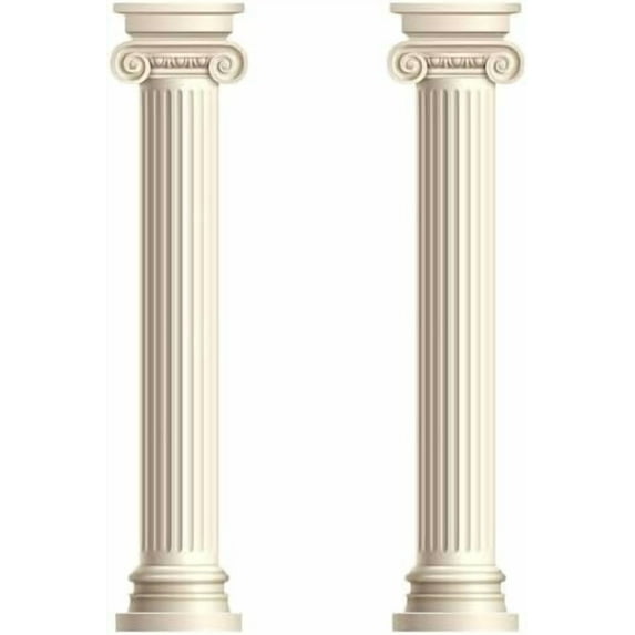 2 Pcs Cardboard Greek Columns and Pillars Roman Column Medieval ...