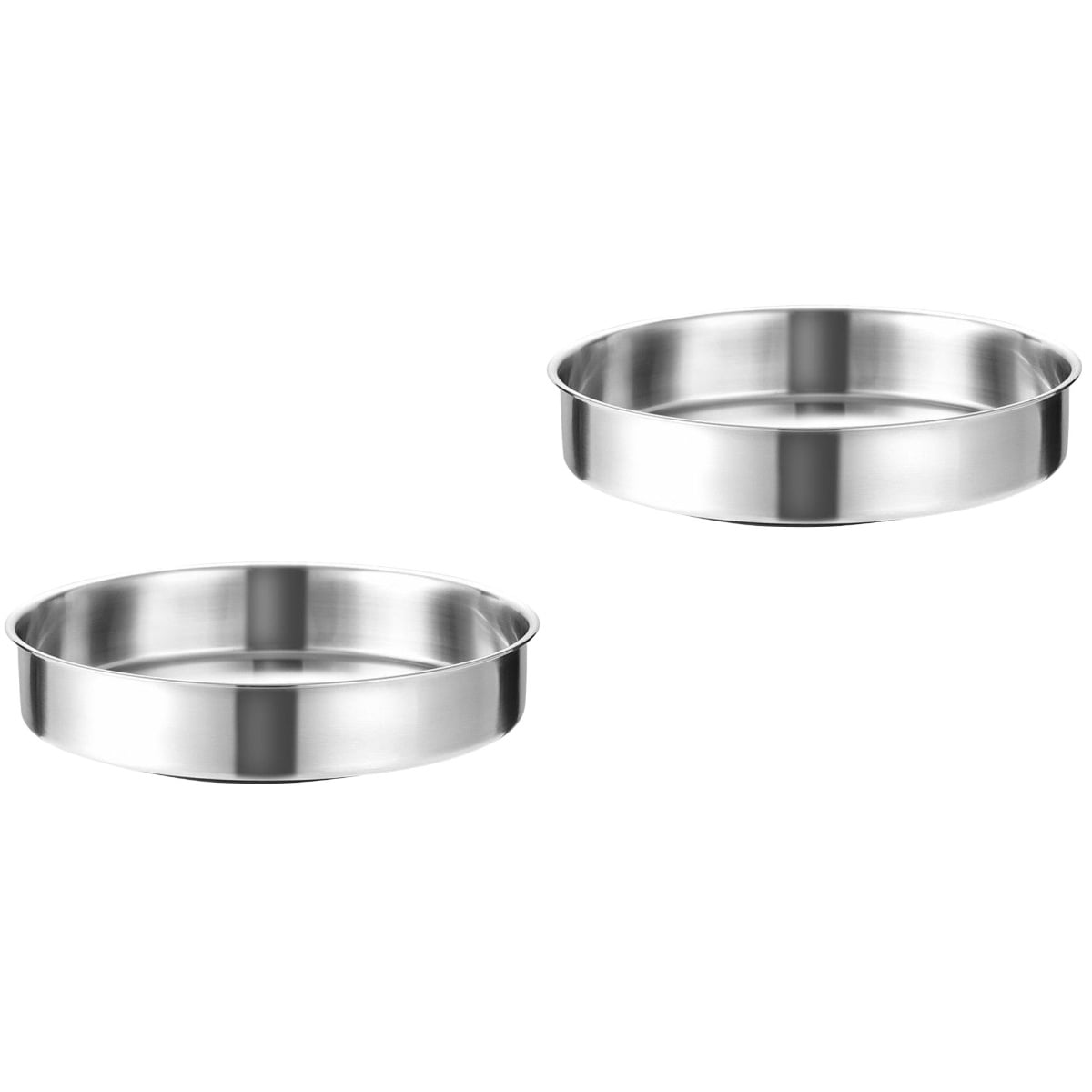 2 Pcs Carousel Storage Shelf Rotating Rack Rotating Tray Snack Trays ...