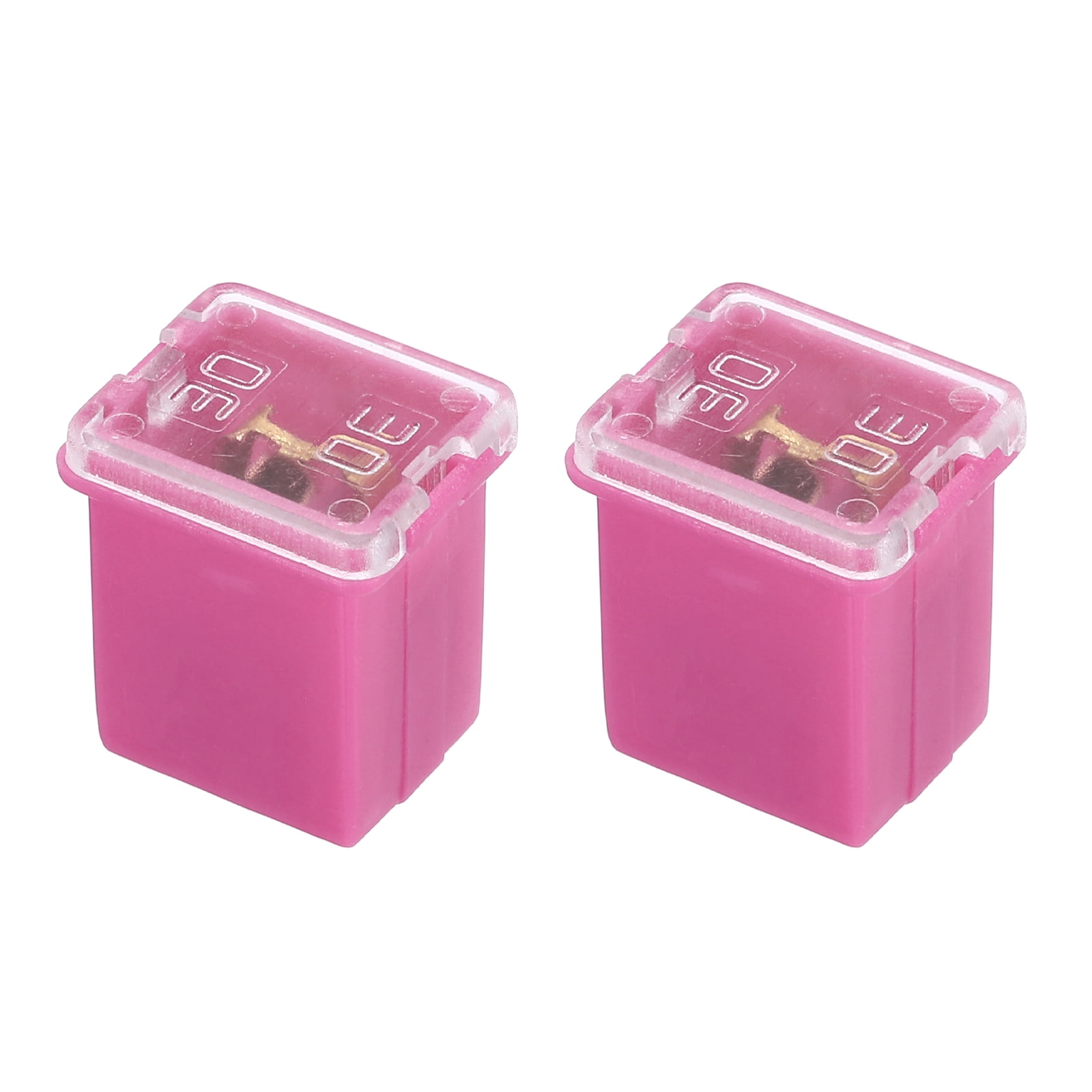 2 Pcs Cartridge Fuse, 48VDC 30A Low Profile Terminal Automotive ...