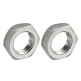 2 Pcs Cast Pipe Fitting Hex Locknut, 304 Stainless Steel Hex Lock Nut 3 ...