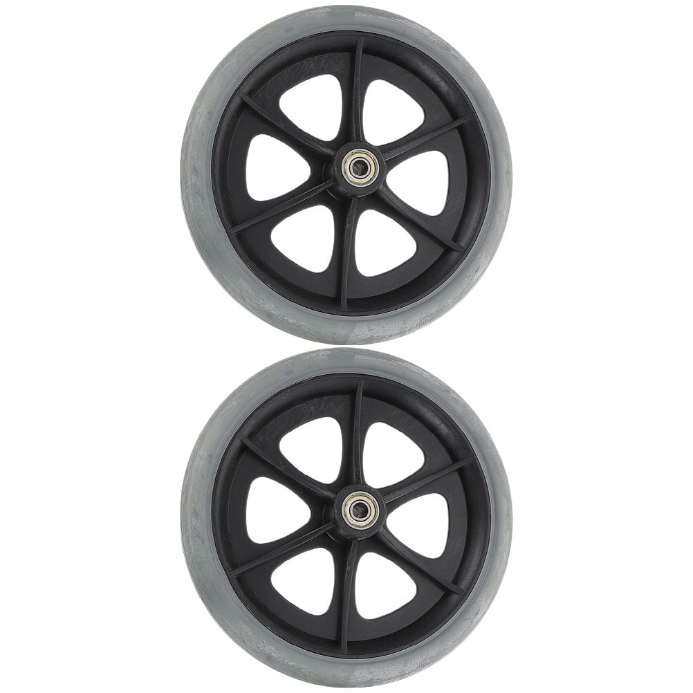 2 Pcs Castor Wheels Wheelchair Walker Front Casters Attachment ...