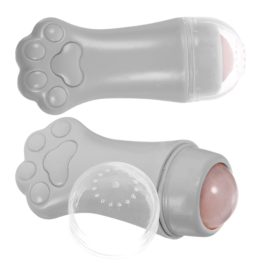 2 Pcs Cat Paw Shaped Facial Massage Rollers Adorable Face Massage ...