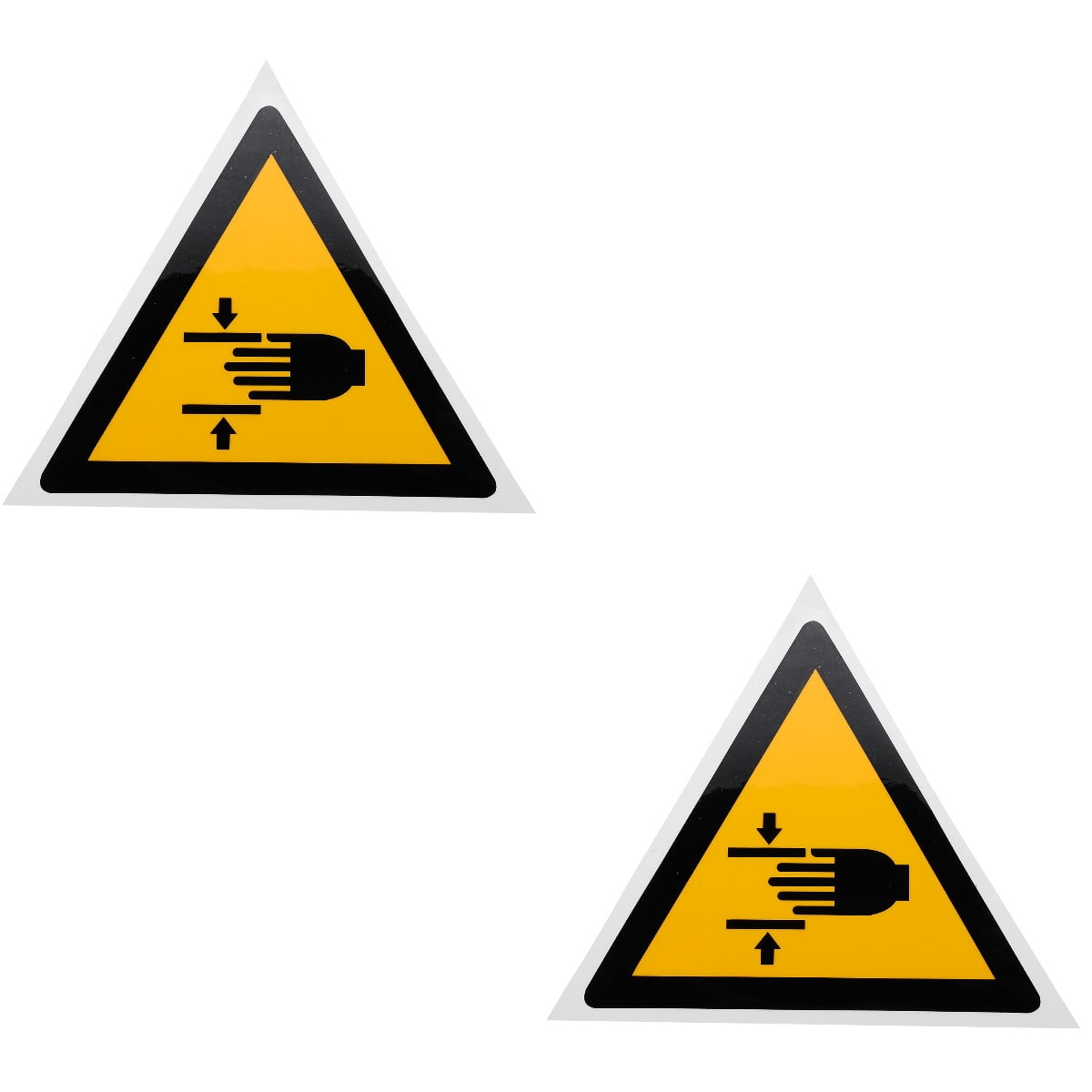 2 Pcs Caution Warning Watch Out for The Pinch Sign - Walmart.com