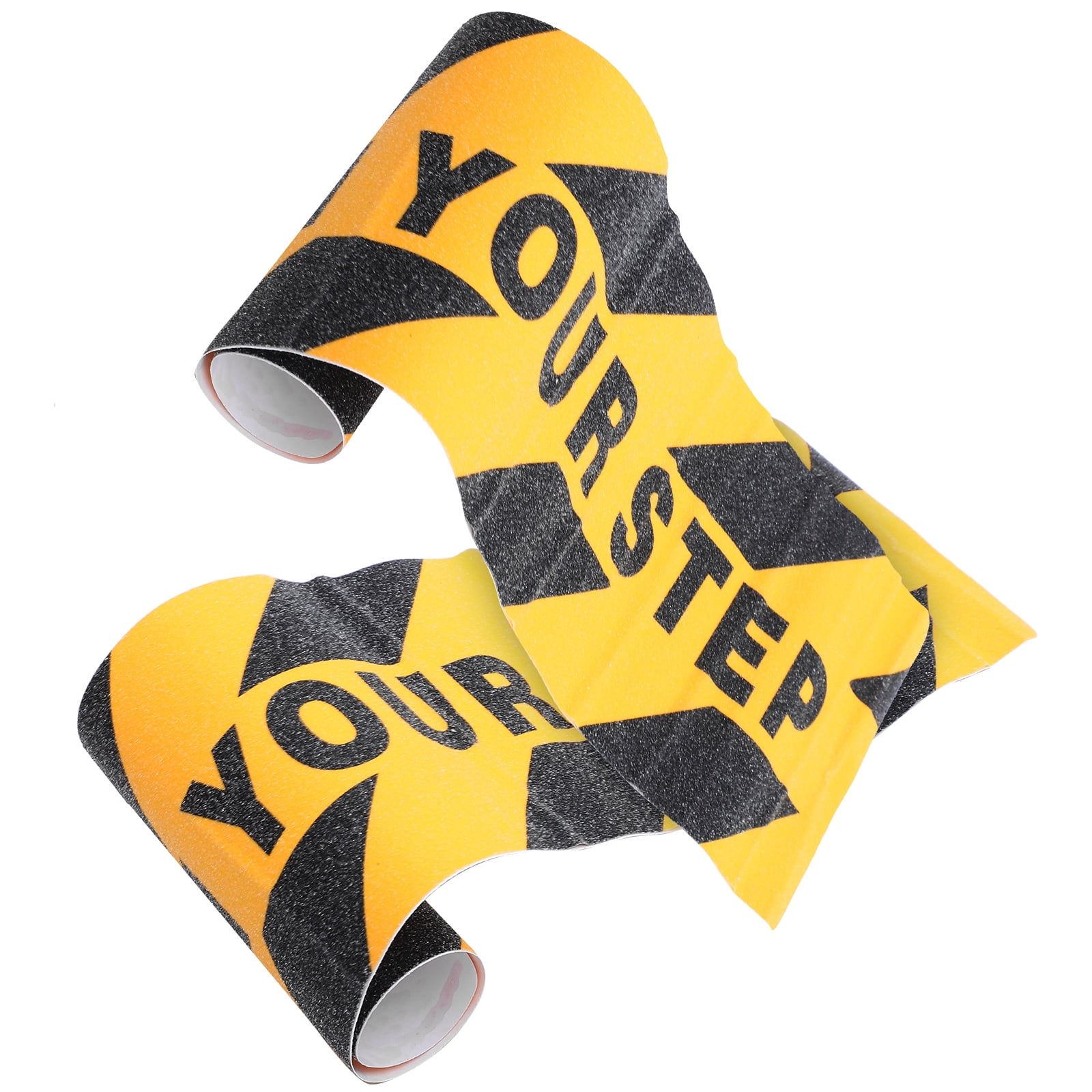 HEMOTON 2Pcs Caution Warning Sticker Adhesive Anti-Slip Tapes for Safe ...