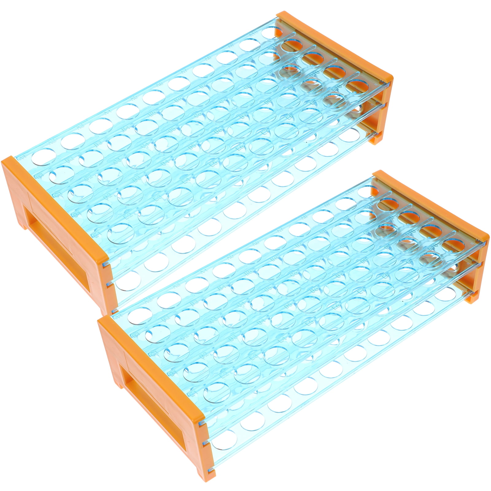2 Pcs Centrifuge Tube Rack Test Tubes Lab Holder Vial Sampling Tray for ...
