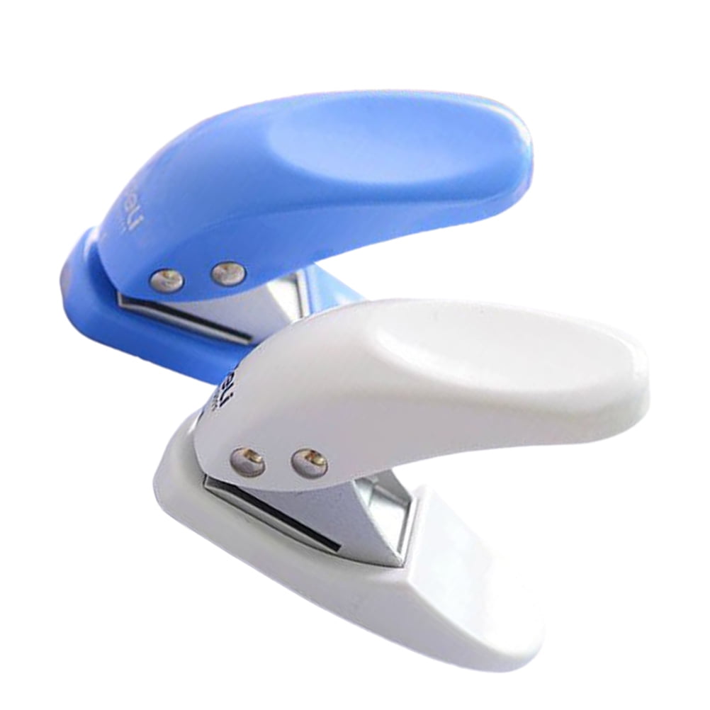2 Pcs Certificate Hole Puncher Single Sheet of Paper Practical Manual ...