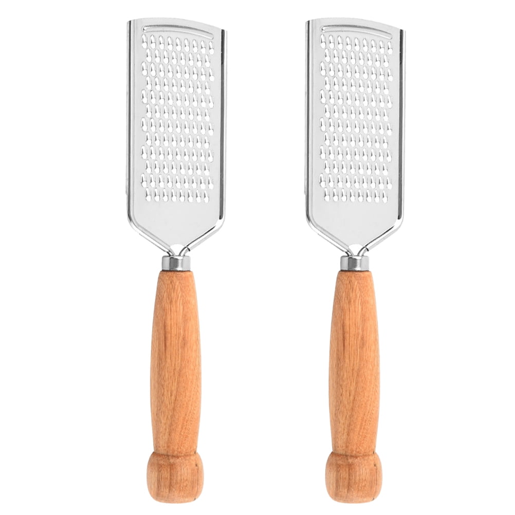 2 Pcs Cheese Cutter Slicer Food Chopper Chocolate Butter Wooden Handle ...