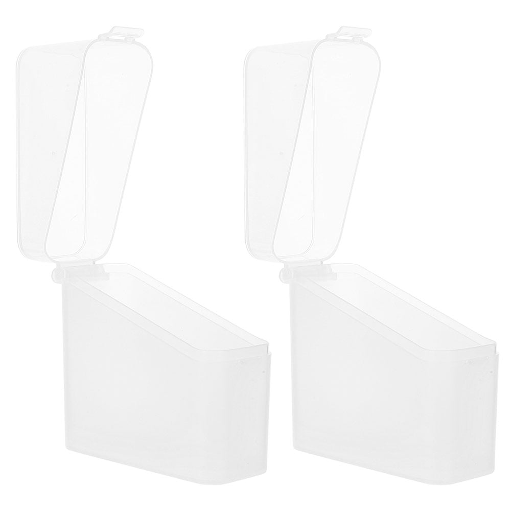 2 Pcs Cheese Slice Crisper Cheese Slices Cheese Fridge Storage ...