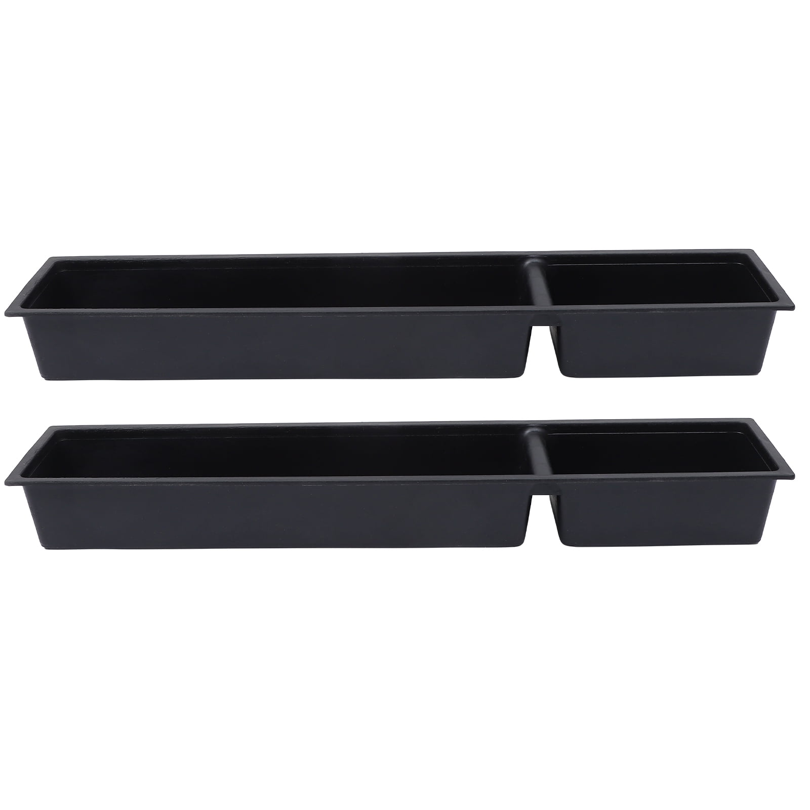 2 Pcs Chicken Feeder Ducks Cage Tray Poultry Feeding Trough - Walmart.com
