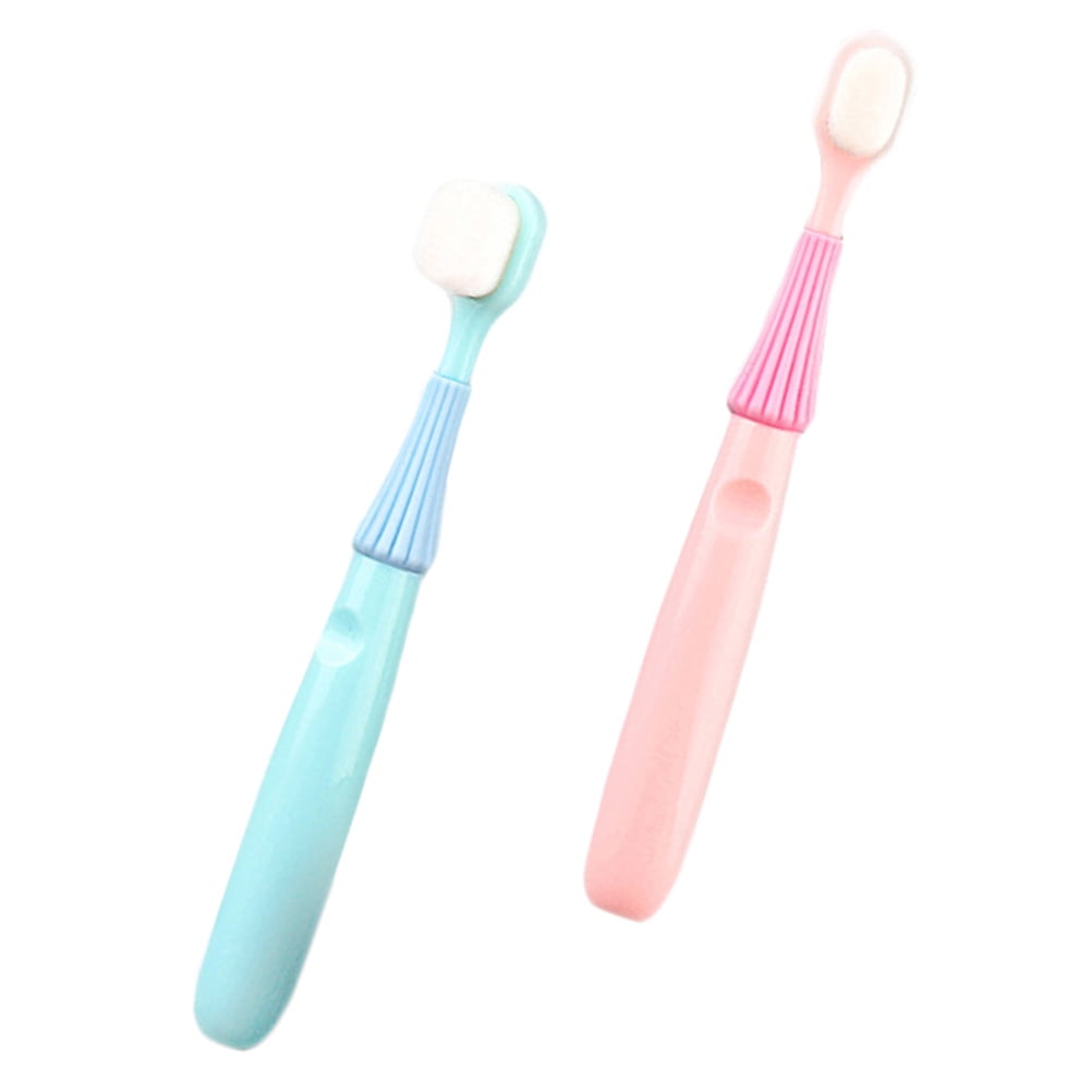 2 Pcs Children's Toothbrush Kids Electric Toothbrushes Soft Bristle ...