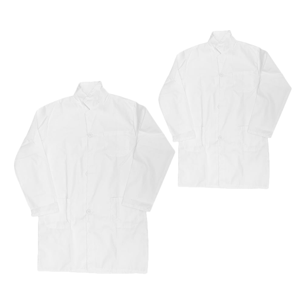 COMPUKAS Lab Coats for Kids Cotton Unisex for Children Roleplaying 2Set ...