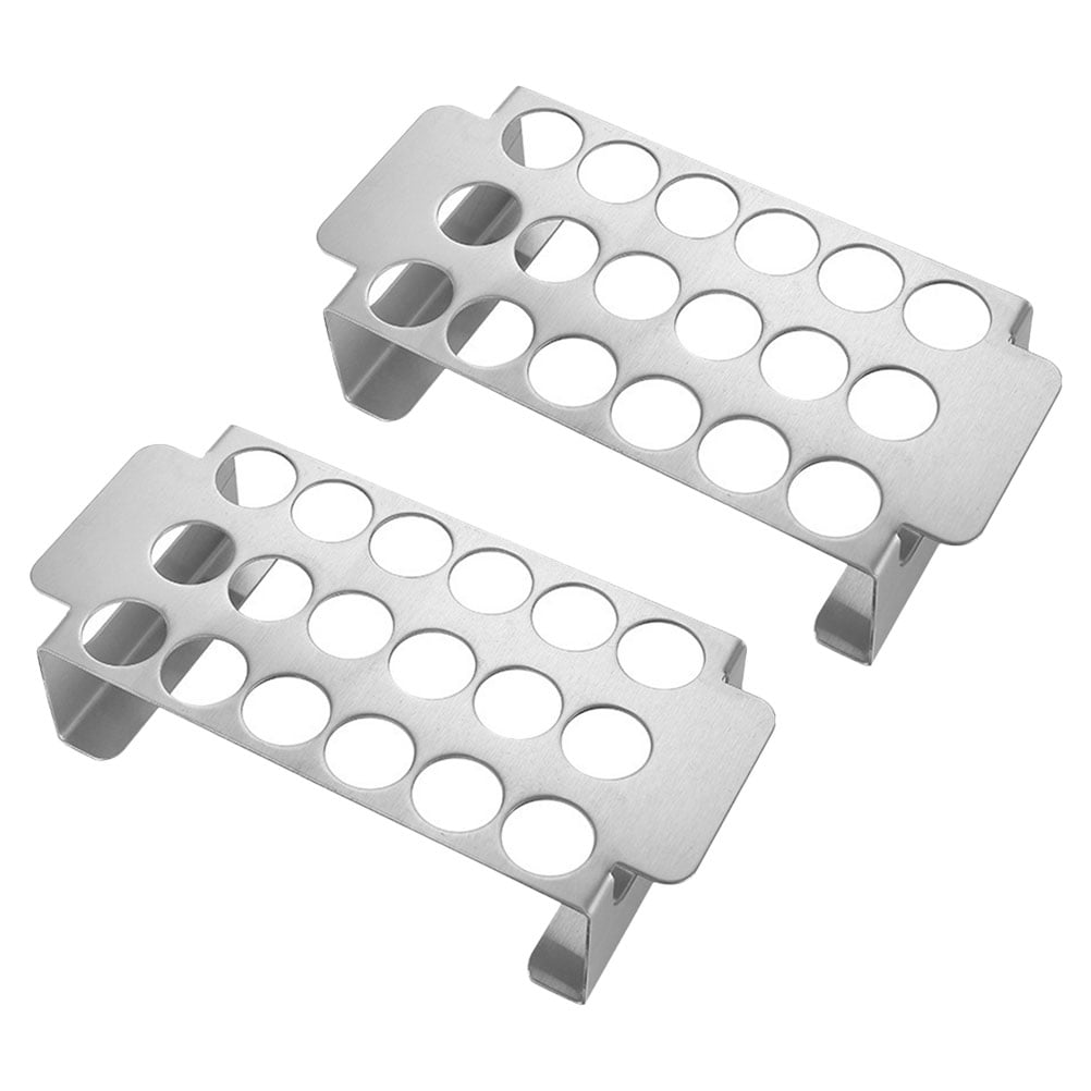 2 Pcs Chili Grill Corer Tool Rack Stainless Steel Basket for Veggies ...