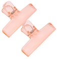 2 Pcs Chip Clips Transparent Seal Clips Bag Clips Food Clips Upgrade ...