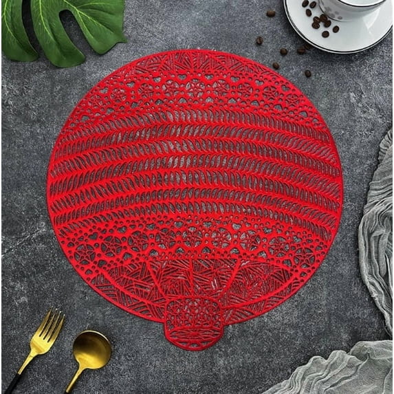 2 Pcs Christmas Balloon Design Placemat Set | Nordic Style Insulated ...