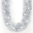 2 Pcs Christmas Tinsel Garland, 65.6 FT Shiny Tinsel Garland Christmas ...