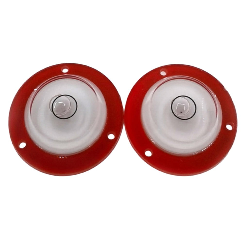 2 Pcs Circular for Spirit Level Bubbles Measuring Kit Environmental ...