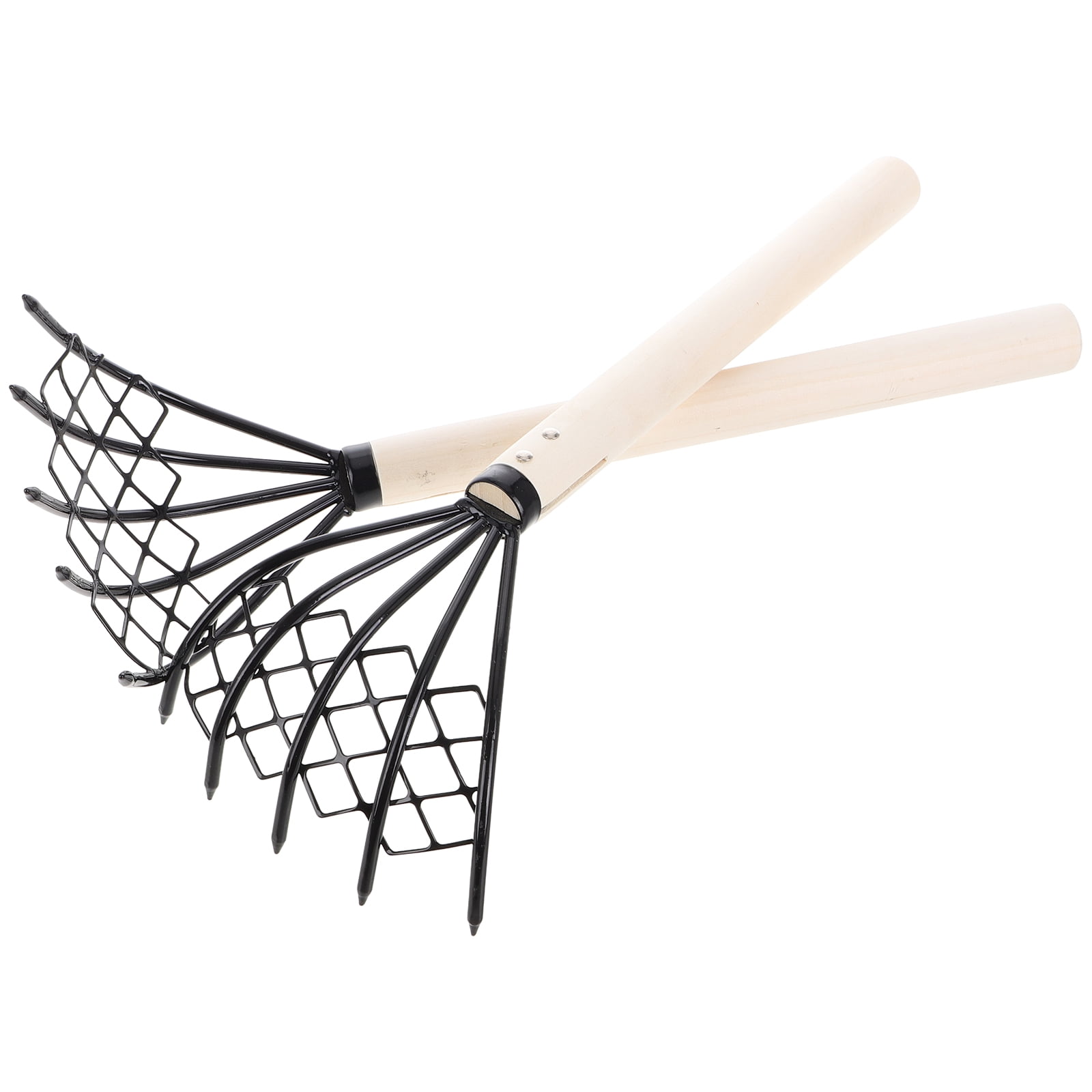2 Pcs Clam Rake Multipurpose Oyster Shell Digging Tool - Walmart.com