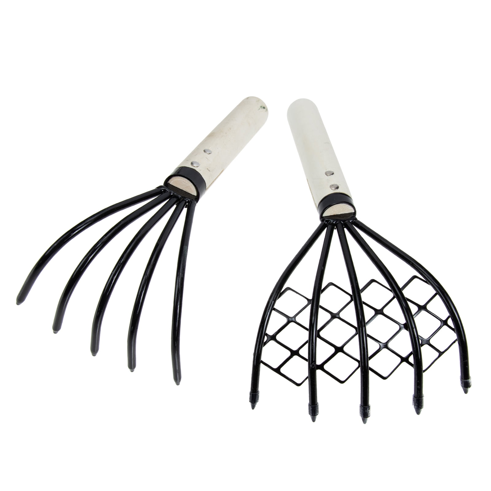 2 Pcs Clam Rake with Handle Multipurpose Picker Beach for Shellfish ...