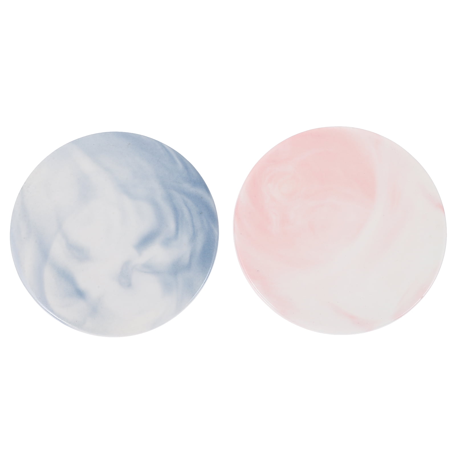 2 Pcs Clear Double Sided Tape Wax Seal Backing Plate Work 9.50X9.50X0 ...