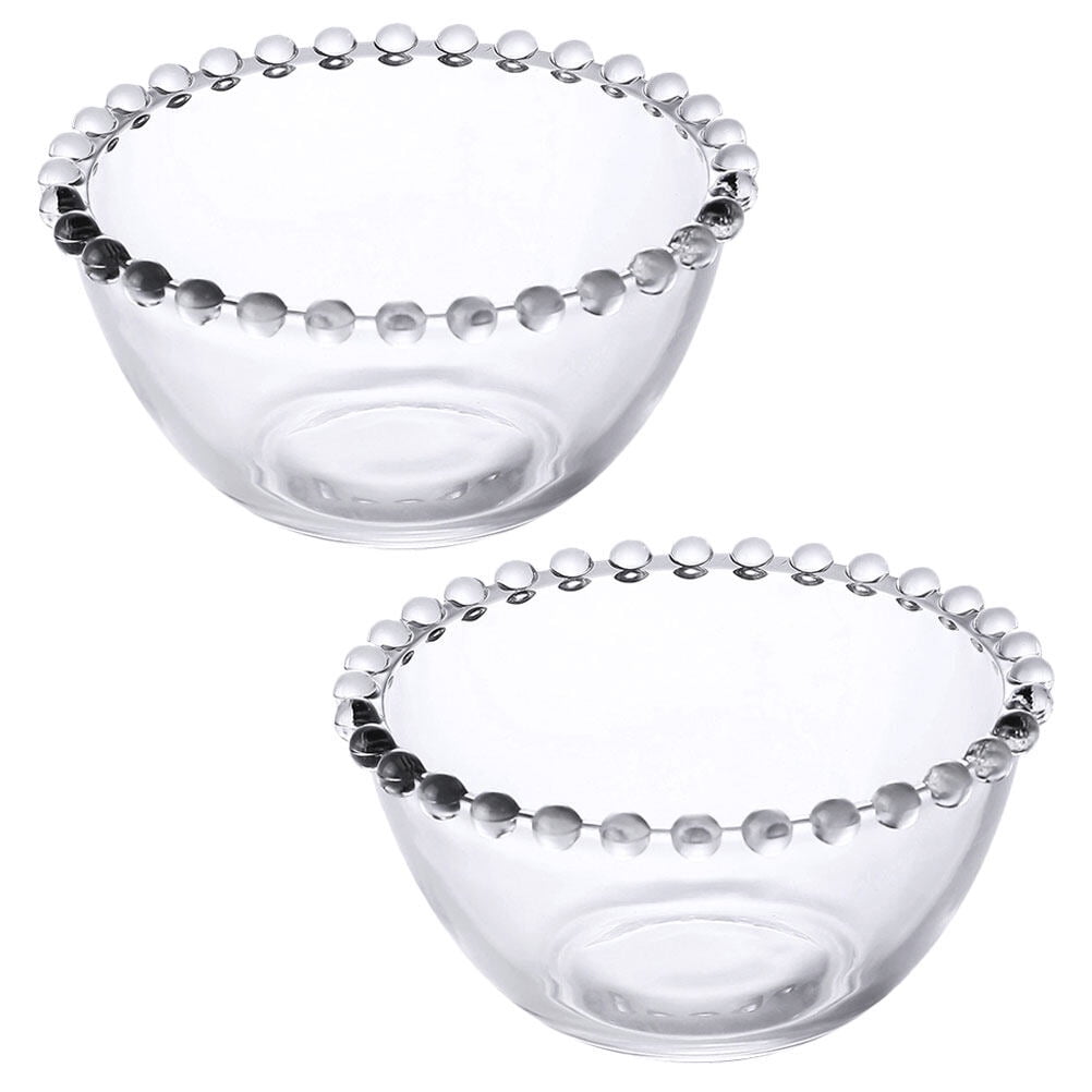 TEHAUX Oatmeal Bowl Transparent 2Pcs 3.34X3.34X1.53in - Walmart.com