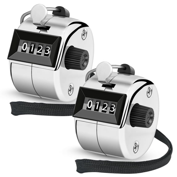 2 Pcs Clicker Counter, Hand Tally Counter with Large Display ...