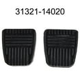 2 Pcs Clutch Brake Pedal Pad for Toyota for Lexus 31321-14020 - Walmart.com