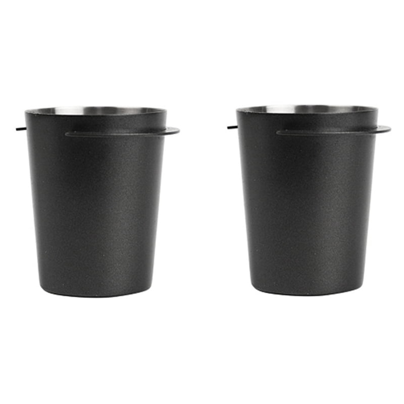 2 Pcs Coffee Dosing Cup Stainless Steel Coffee Dosing Cup Coffee Coffee ...