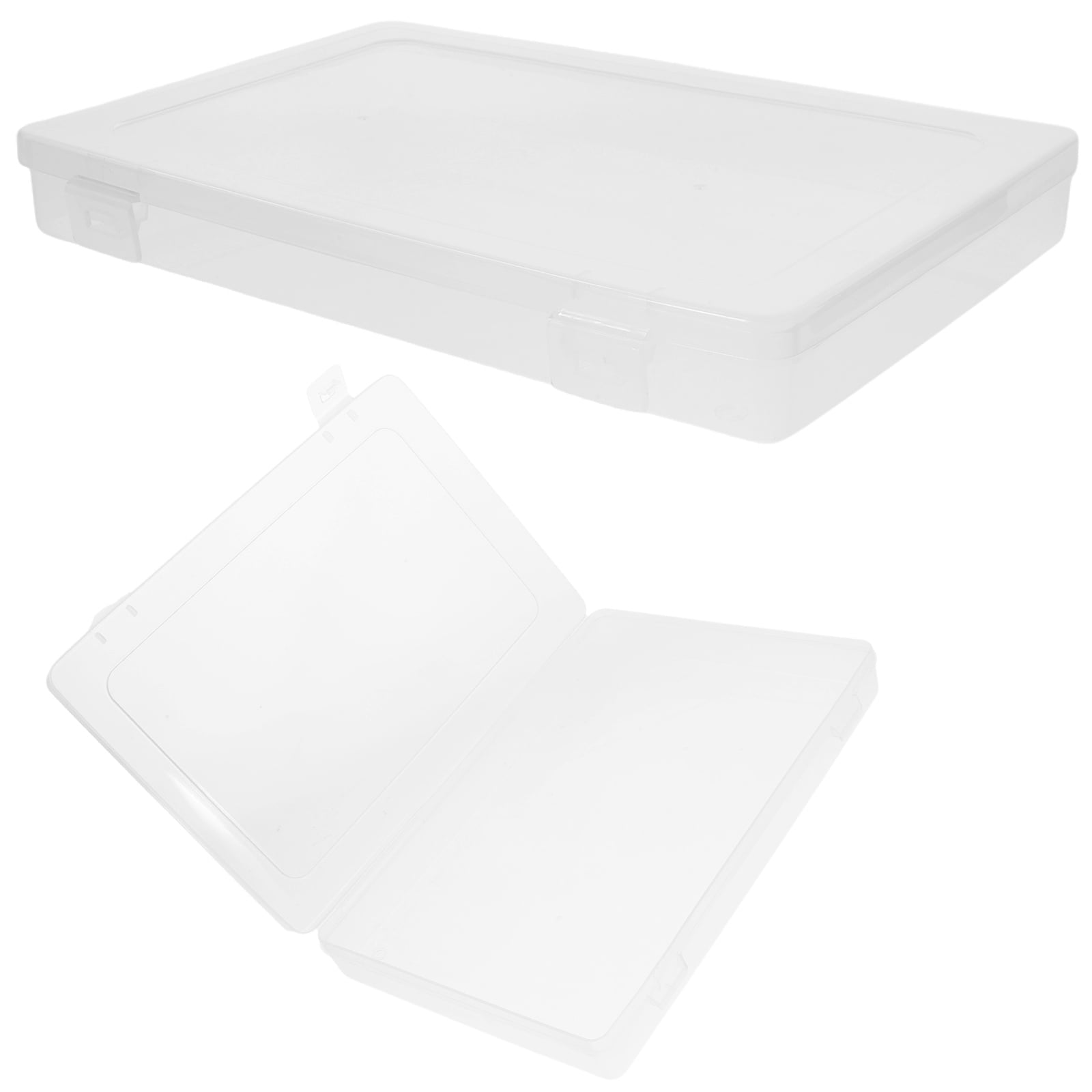 Guichaokj 2 Pcs Coins Magazine Stand Plastic Stoarge Boxes Scrapbook ...