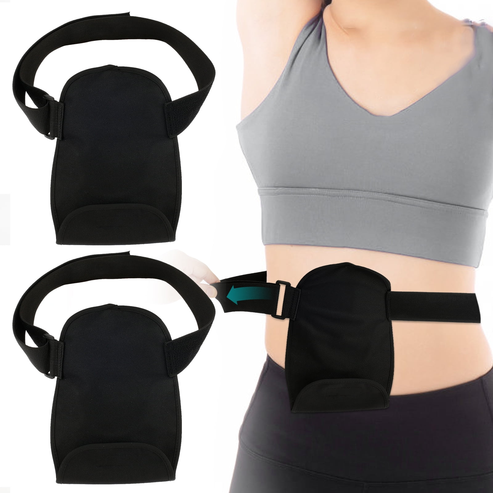 2Pcs Colostomy Bag Covers Waterproof Ostomy Bag Adjustable Ileostomy ...