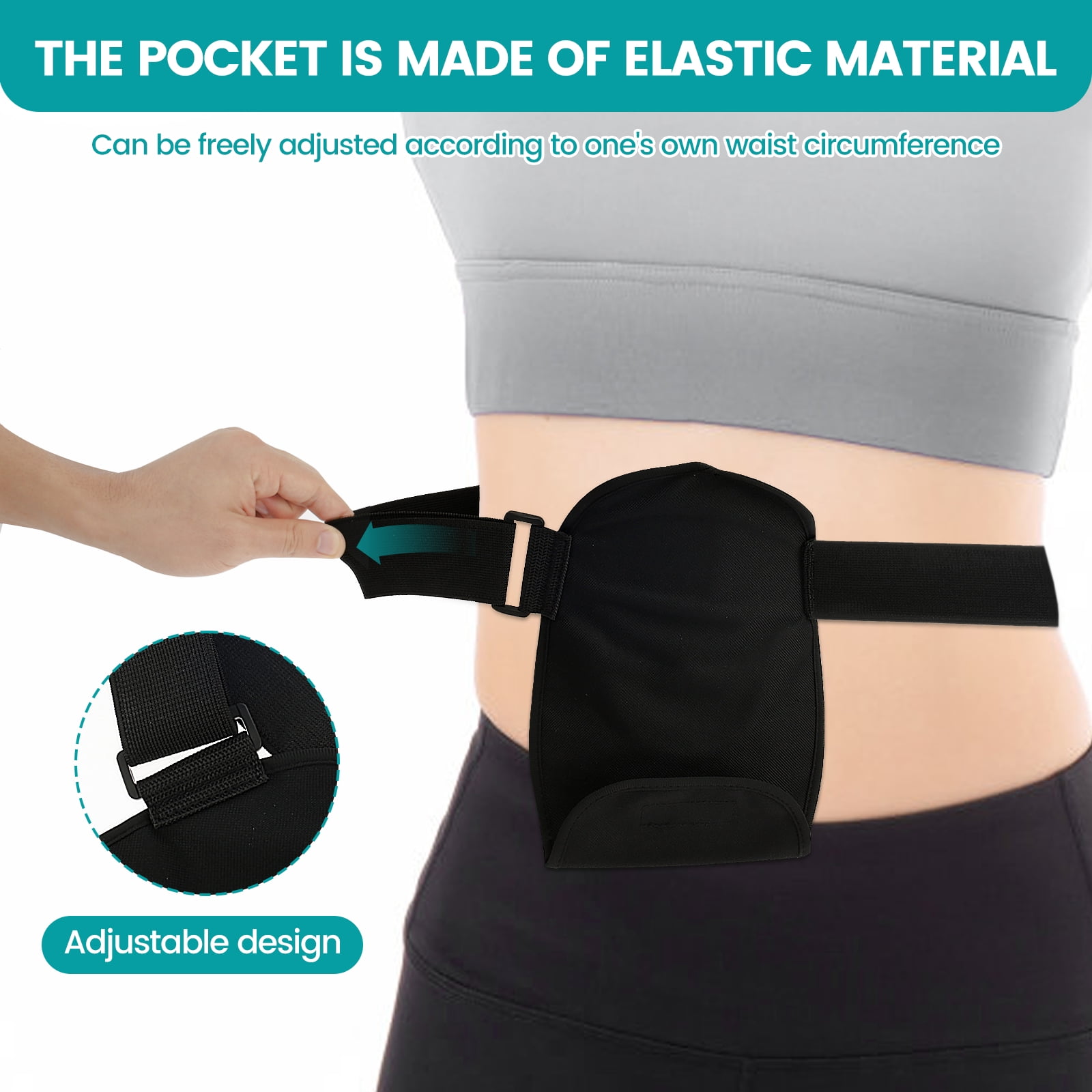 2 Pcs Colostomy Bag Covers Waterproof Ostomy Bag Covers Adjustable ...