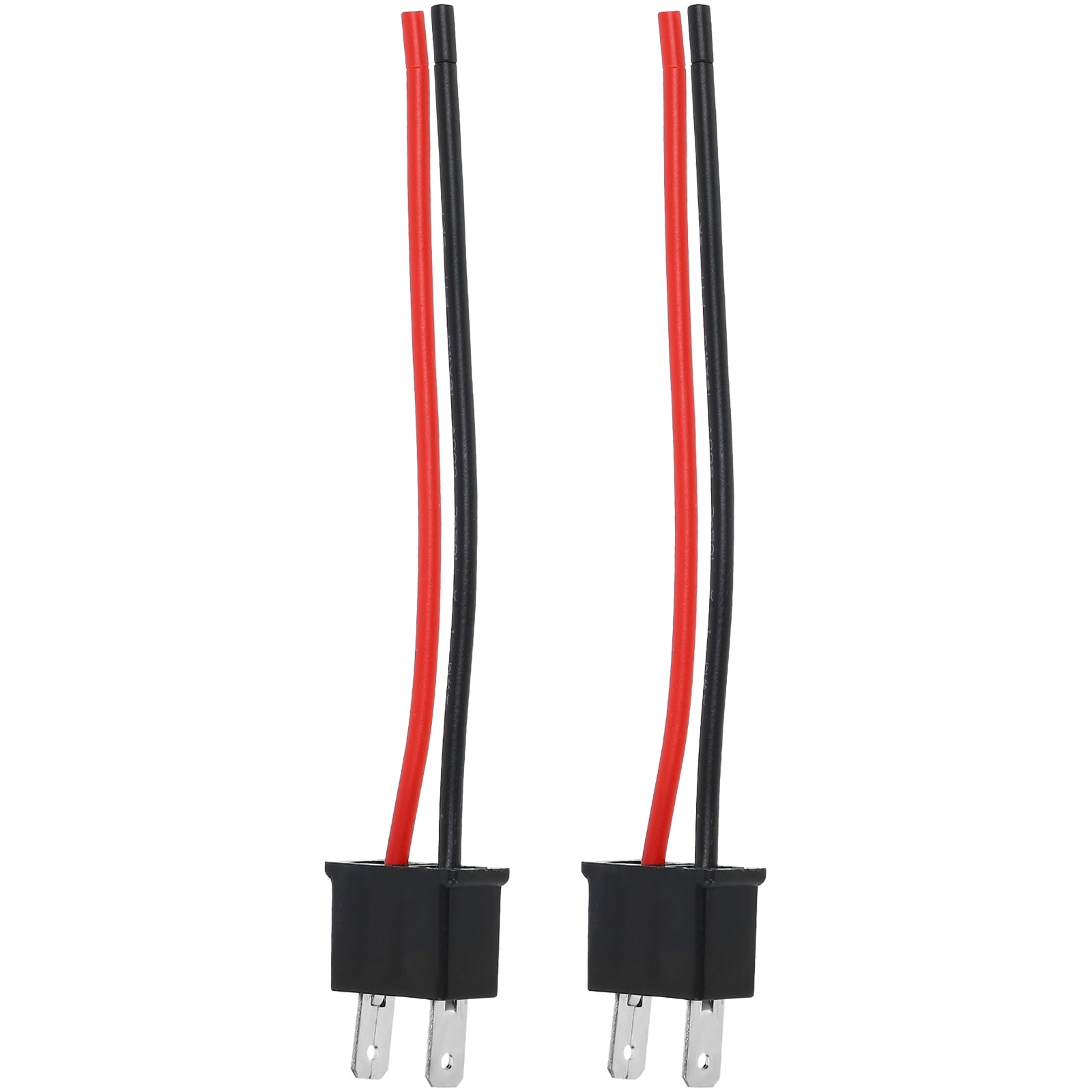 2 Pcs Connectors Headlight Socket Headlight Wire Plug Car Head with ...