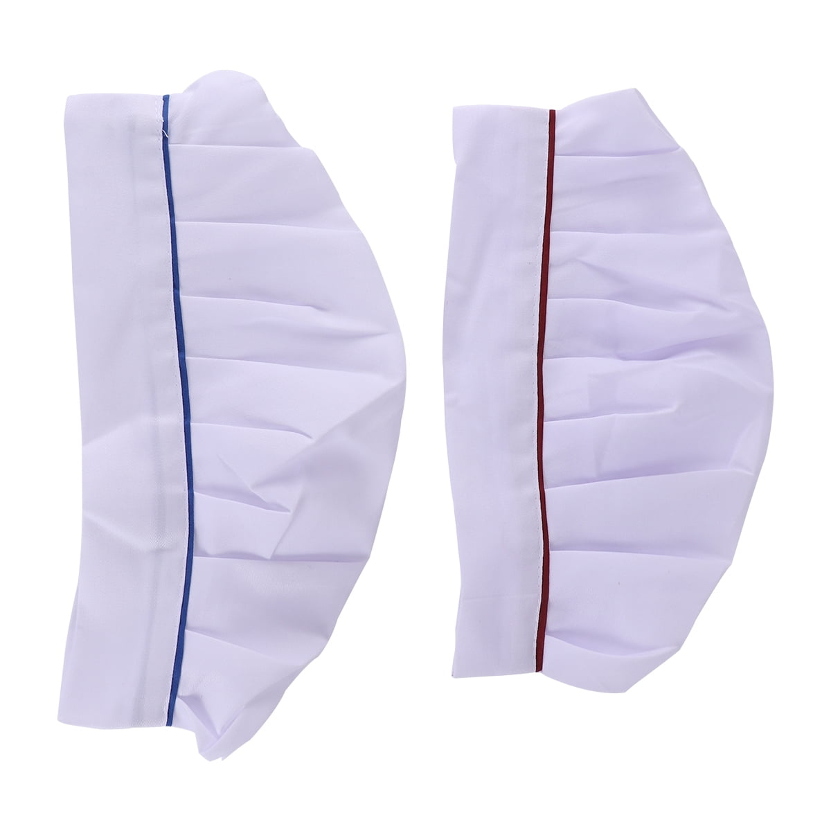 2 Pcs Cook Hat Cooks Mushroom Cooking Cap Kids Chef Hats Catering White ...