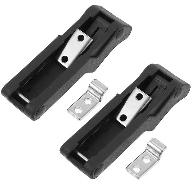 ULTNICE Draw Latch Lock Rubber Stainless Steel 2Pcs 3.9In - Walmart ...