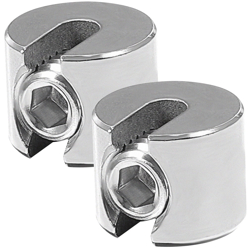 2 Pcs Cord Clip Stainless Steel Rope Wire Cable Clamps for Railing ...