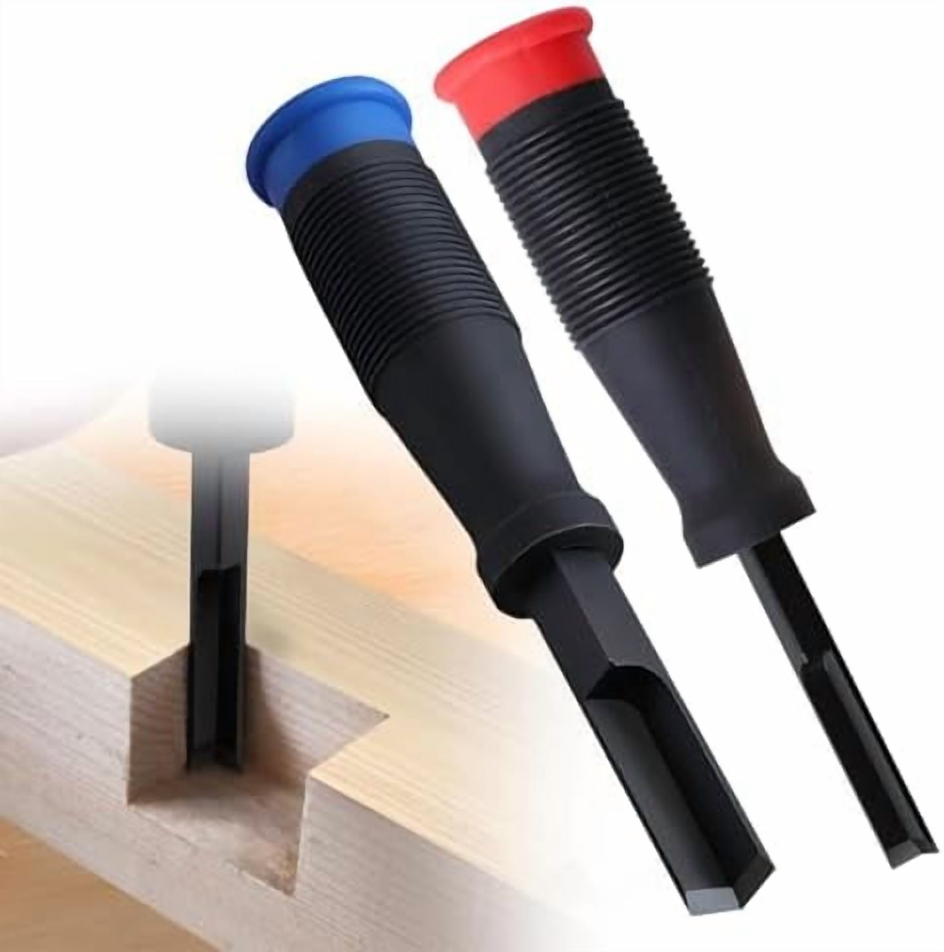 2 Pcs Corner Chisel, 90° Square Mortise Chisel 8mm+12mm Wood Carving ...