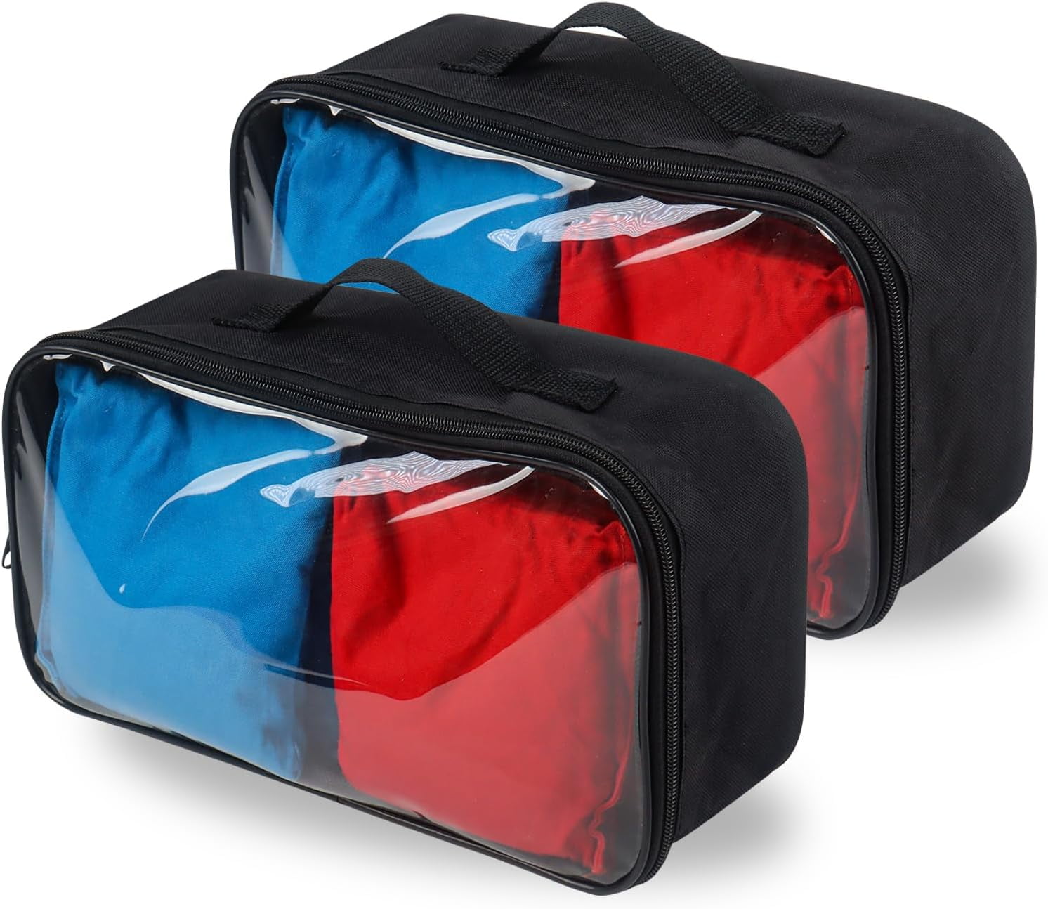 2 Pcs Cornhole Bag Carry Case, Cornhole Carrying Case Holds 8 Bean Bags ...