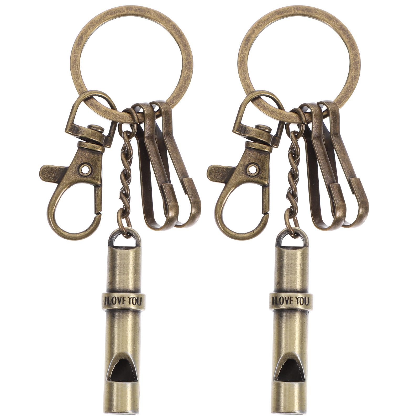 2 Pcs Tether Couple Keychain Creative Chic Lovers - Walmart.com