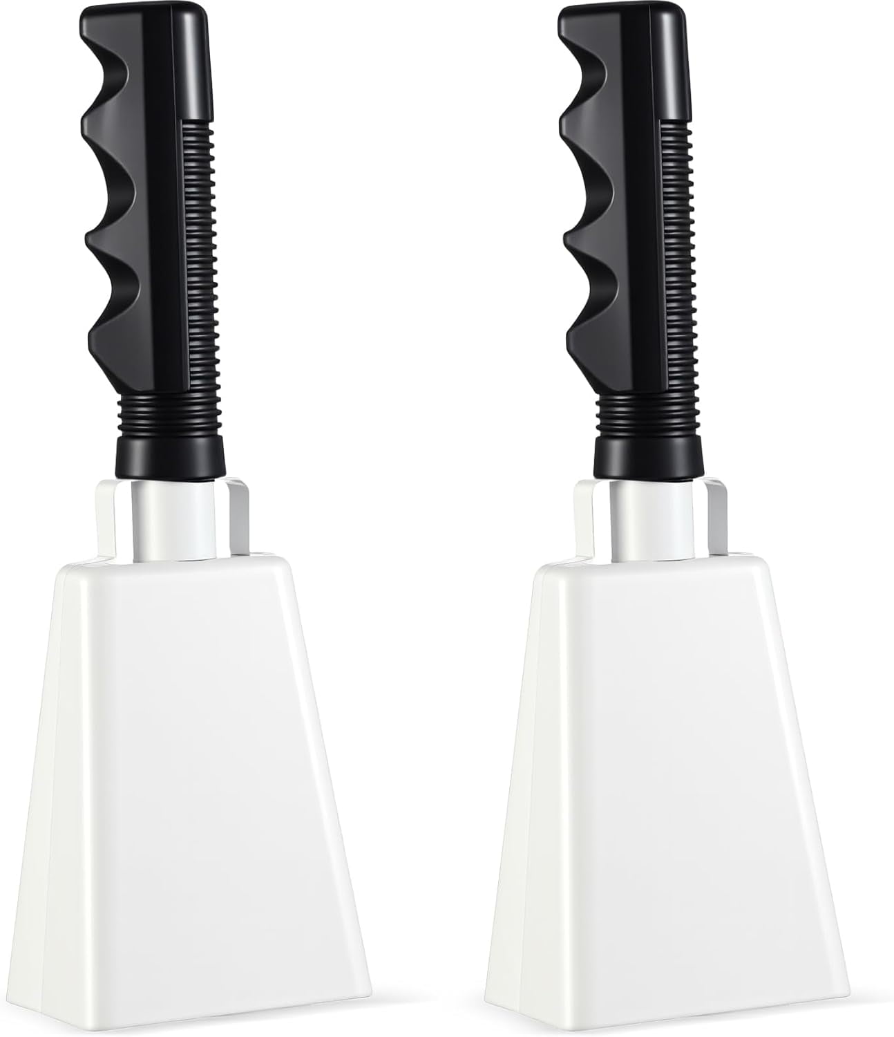 2 Pcs Cowbell 9 Inch with Handle Cheering Bells Noise Makers for ...