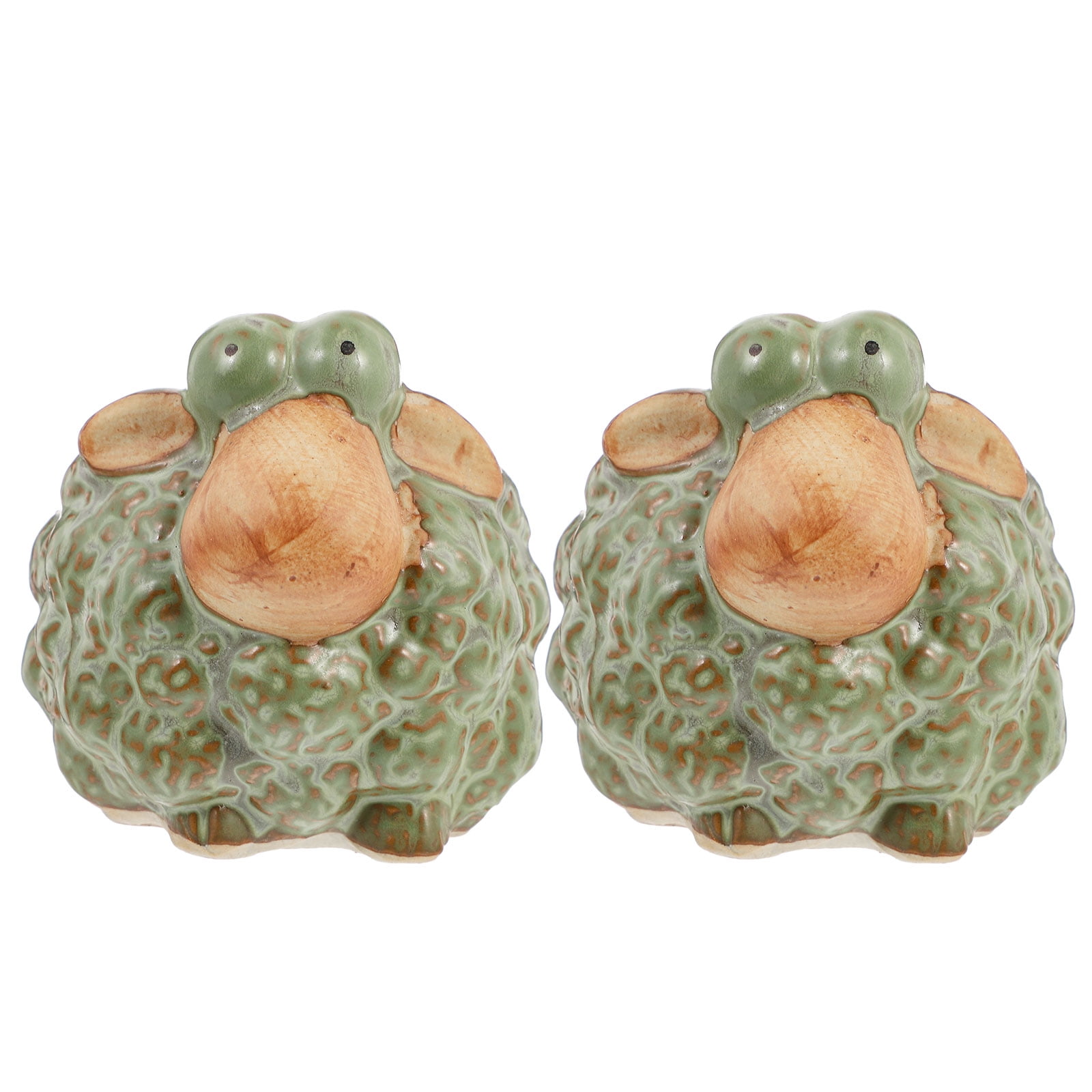 2 Pcs Creative Animal Flowerpots Plant Pots Ceramic Flowerpots Sheep ...