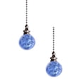 2 Pcs Crystal Ceiling Fan Pull Chain, Decorative String Pulls Pendant ...