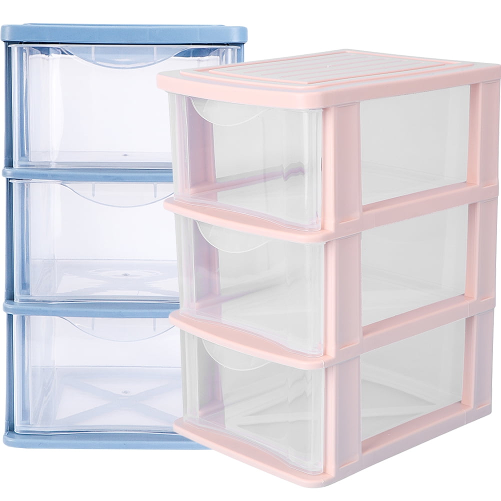2 Pcs Cube Storage Organizer Drawer Box Lightweight - Walmart.com