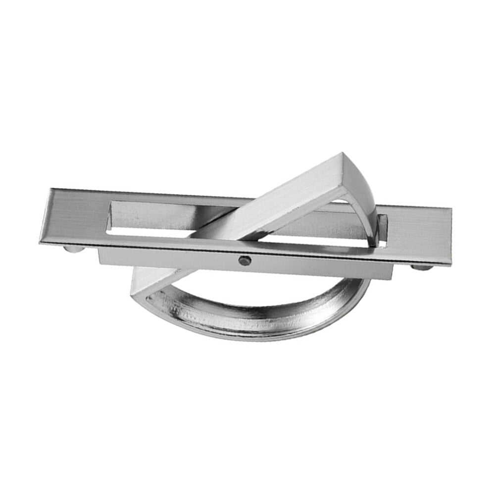 2 Pcs Cupboard Handles Invisible Cabinet Grip Drawer Handle Sliding ...