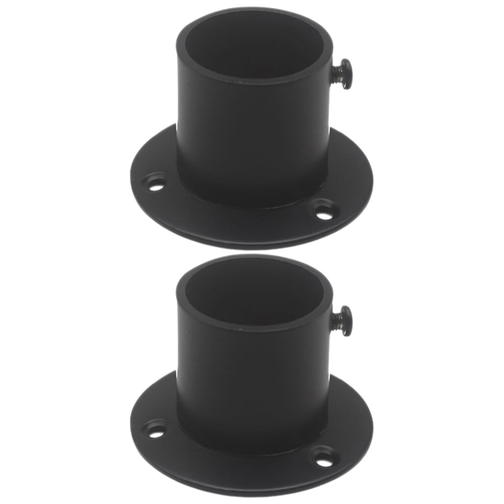 2 Pcs Curtain Rod Bracket Towel Bar Laundry Room Laundry Hanper Closet ...