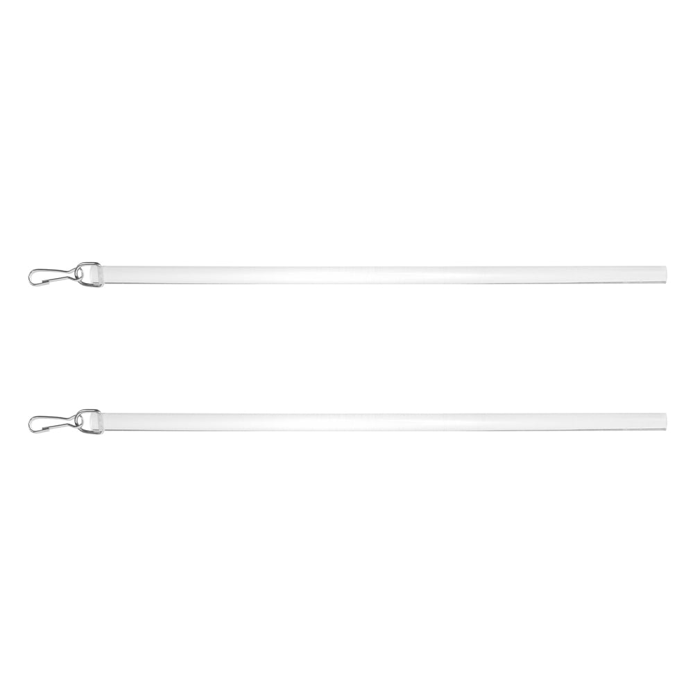 2 Pcs Curtain Rod Swivel Rod Drapes Drapery Pull Rod Vertical Blind ...