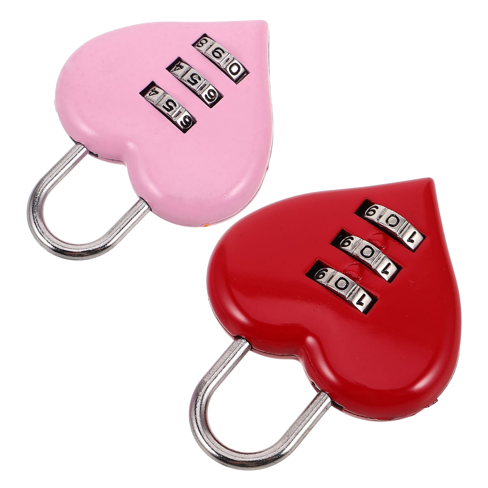 2 Pcs Cute Locker Cabinet Locks Tie Rod Kit Imitation Rattan Tray Bowl ...